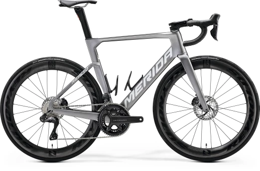 MERIDA REACTO 8000 Gunmetal Grey (Silver) 2025 | Bikecontrol